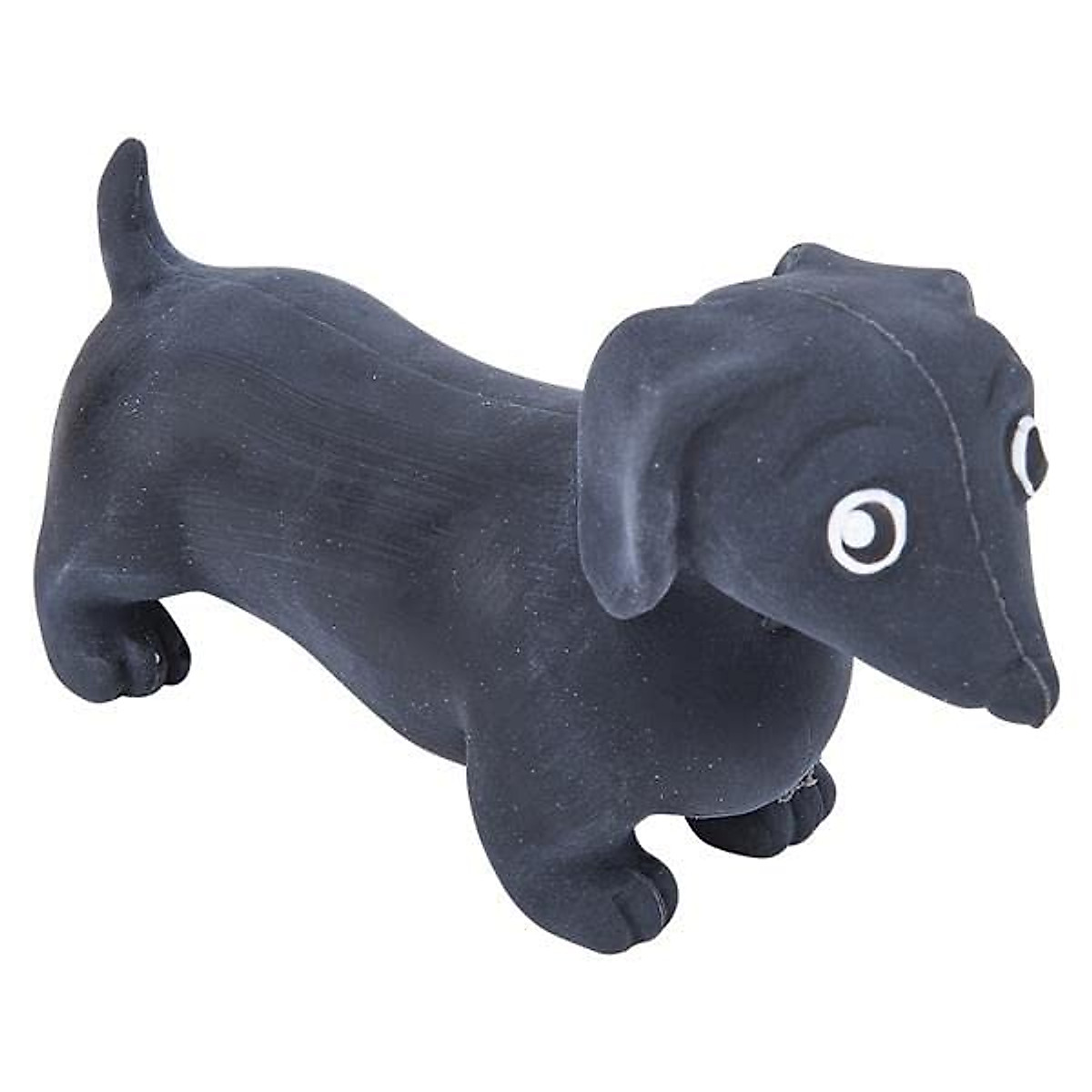 Dachshund Dogs 4 Pack Stretchable Squeezy -Fidget- Anxiety-Stress Reliever, – Party Favor, Accessory, Goody Bags, Prizes, Piñatas, Stocking Stuffers, Carnivals