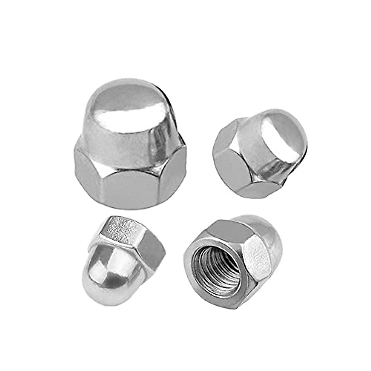 SINEKY Hex Cover Dome Acorn Nut 304 Stainless Steel Decorative Cap Blind Nuts M3 M4 M5 M6 M8 M10 M12 M14 M16 (Color : 304 Stainless Steel_M14-1pcs)