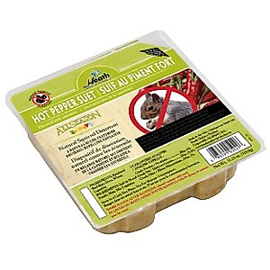 Heath Outdoor Products DD-25 Hot Pepper Suet Cake, Natural Blend Squirrel Repelling Capsaicin and All-Season Colorful Songbirds Attractant, 11.25-Ounce, 12 Pack