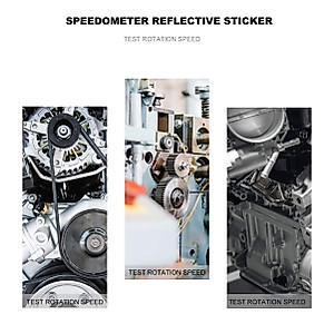 ULTECHNOVO Car Stuff Optical and Non- Digital Photos - Reflective Tape Strips for Digital Photo Tachometers 12pcs Car Sticker