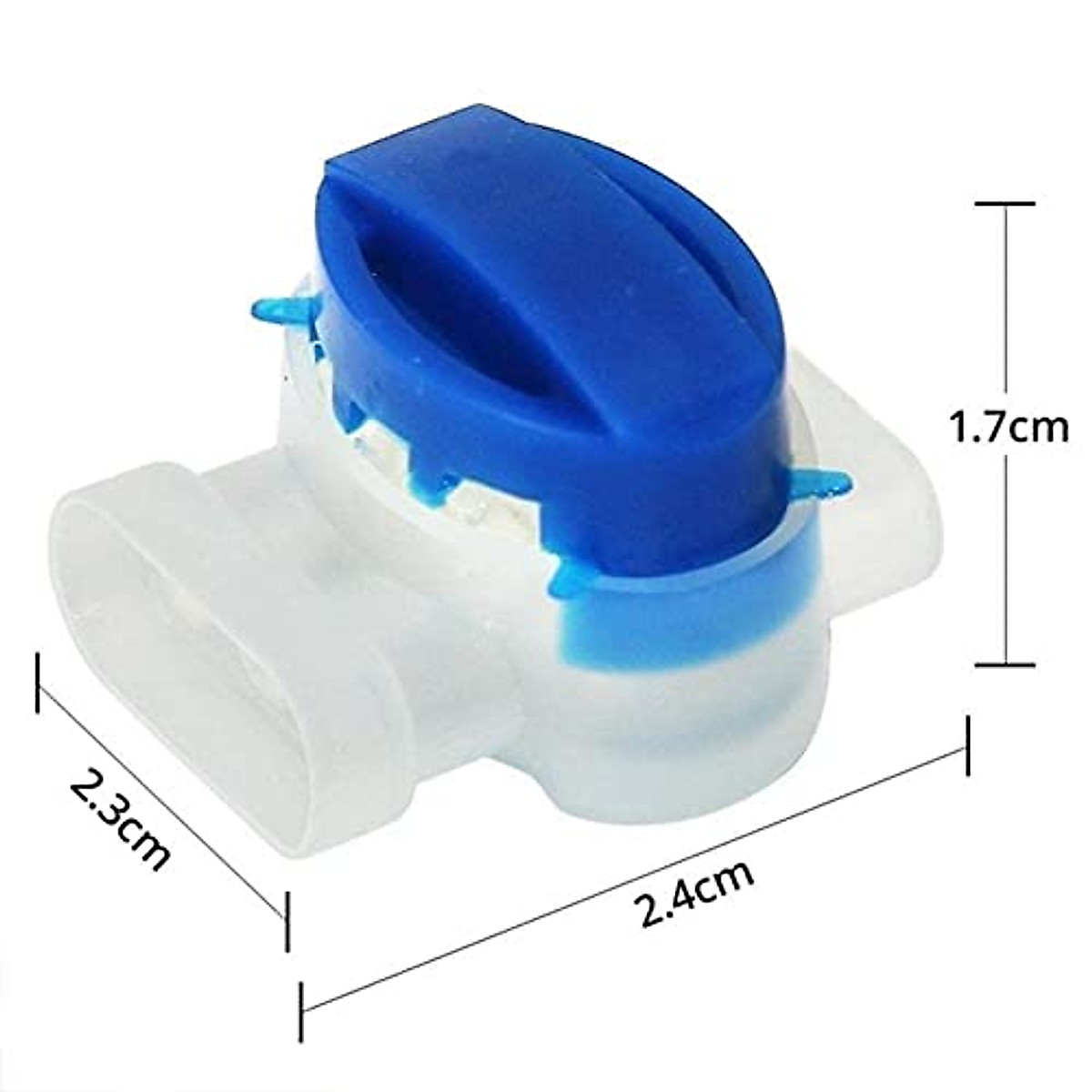 20 Pcs Lawn Mower Cable Connector for Outdoor Garden Electric Lawn Mower Robot Extension Water Lawn Mower Wire Connection