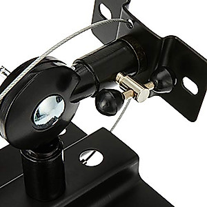 Monoprice 106839 Adjustable 33 lb. Capacity Speaker Wall Mount Brackets (Pair) Black