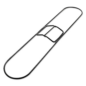 Rubbermaid Commercial Products Snap-On Wire Dust Mop Frame, 24-inch Heavy-Duty Metal Frame, Compatible with Snap-On Mop Handle, Pack of 12