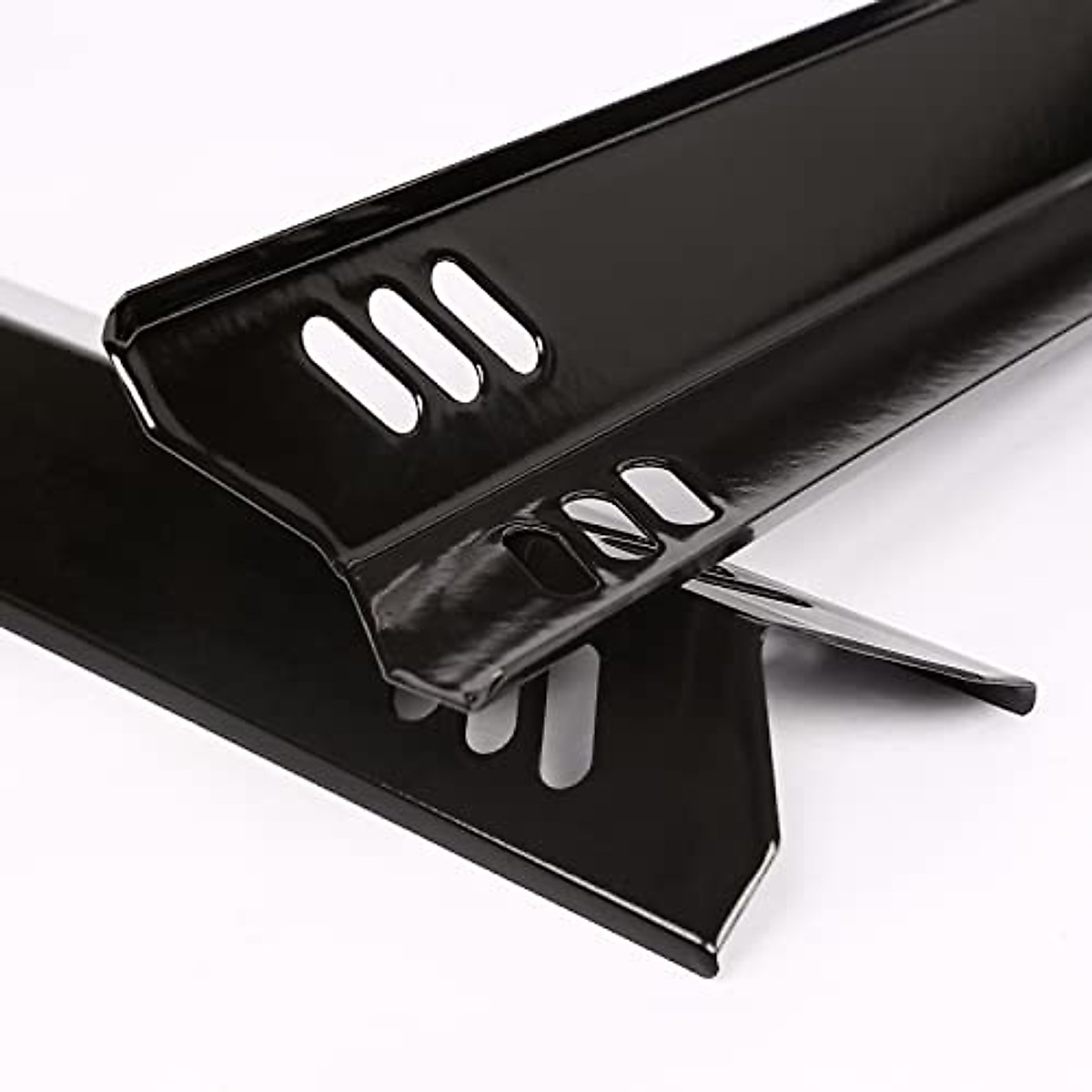 Hisencn 15 Inch Heat Shields Replacement for Dyna-glo DGF510SBP, DGF510SSP, Heat Plates for Backyard BY13-101-001-13, BY14-101-001-02, BY15-101-001-02, Porcelain Steel Heat Plate, 5-Pack