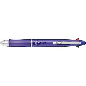 Pilot Dr. Grip 41 4 Color 0.5 mm Ballpoint Multi Pen 0.5 mm Pencil - Series I - Lavender