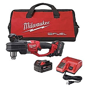 Milwaukee 2707-22 M18 Fuel Hole Hawg 1/2" Right Angle Drill Kit