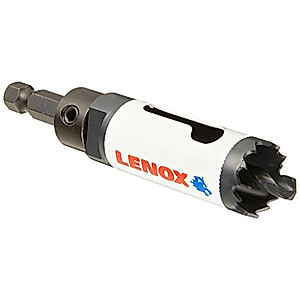LENOX Tools Hole Saw, Bi-Metal, Speed Slot, Arbored, 7/8-Inch (1772429)