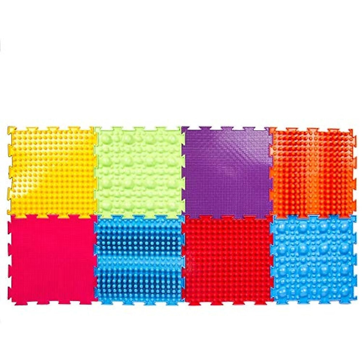 Massage Sensory Mat Module Game Mat for Kids and Adult Orthopedic Massage Puzzle Floor Mats