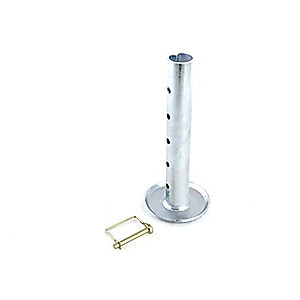 Red Hound Auto Jack Stand Drop Leg for 2 Inch Inner Diameter Jacks Foot Pad Insert Camper Trailer Extra Height - Read Full Description to Ensure Fitment