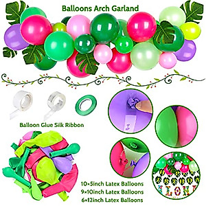 GIFTINBOX Party Decoration Pack Hawaiian Beach Theme Party Favors, Birthday Party Favors