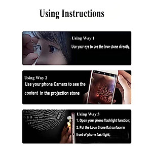 Personalized Photo Necklace Projection Necklace with Picture Inside -Sterling Silver Custom Photo Projection Necklace-Custom Jewelry Gift for Women Wife Mom Christmas