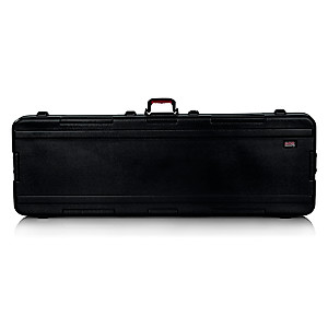 Gator Cases Molded Flight Case for Deep 88-Note Keyboards with TSA Approved Locking Latches and Recessed Wheels; (GTSA-KEY88D)