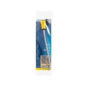 Camco Camper/RV Water Heater Tank Rinser | Improves Water Heater Function by Flushing Out Sediment | Easily Attaches to Standard Garden Hose & Features Convenient Shutoff Valve (11691)