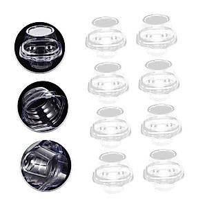 SOLUSTRE 150 Pcs Cake Packing Box Transparent Cake Cases Baking Cake Cases Cake Packing Containers Pastry Boxes Dessert Boxes Cupcake Boxes Cake Storage Boxes Packing Boxes Cookies Boxes