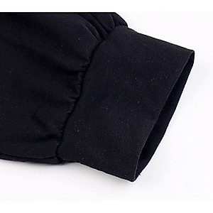 Clearance Today Deals Prime Fall Two Piece Outfits for Women 2025 Plus Size Loose Fit Sweatsuits Tracksuits Jogger Crewneck 2 Piece Lounge Sets A-Black