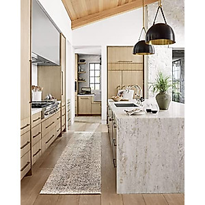 Loloi Amber Lewis Alie Collection ALE-05 Gold/Beige 5'-3'' x 7'-9'', .13'' Pile Height, Area Rug