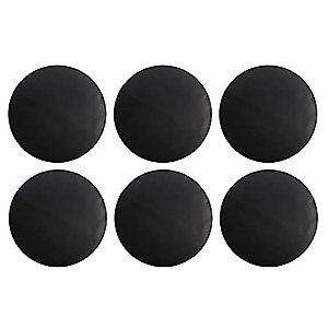Cabilock Microwave Airfryer 6pcs Air Fryer Oven Liners Non- Stick Air Fryer Oven Mat Toaster Oven Microwave Bottom Mat Pizza Baking Pads for Air Fryers Steaming Cooking Silicone Air Fryer