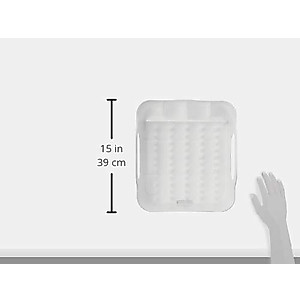 tub dish rack white