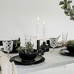 200 Church Candles with Drip Protectors - No Smoke Vigil Candles, Memorial Candles, Congregational Candles, Christmas Eve Candles, Shabbat Candles - Unscented White Candles 5" H X 1/2" D