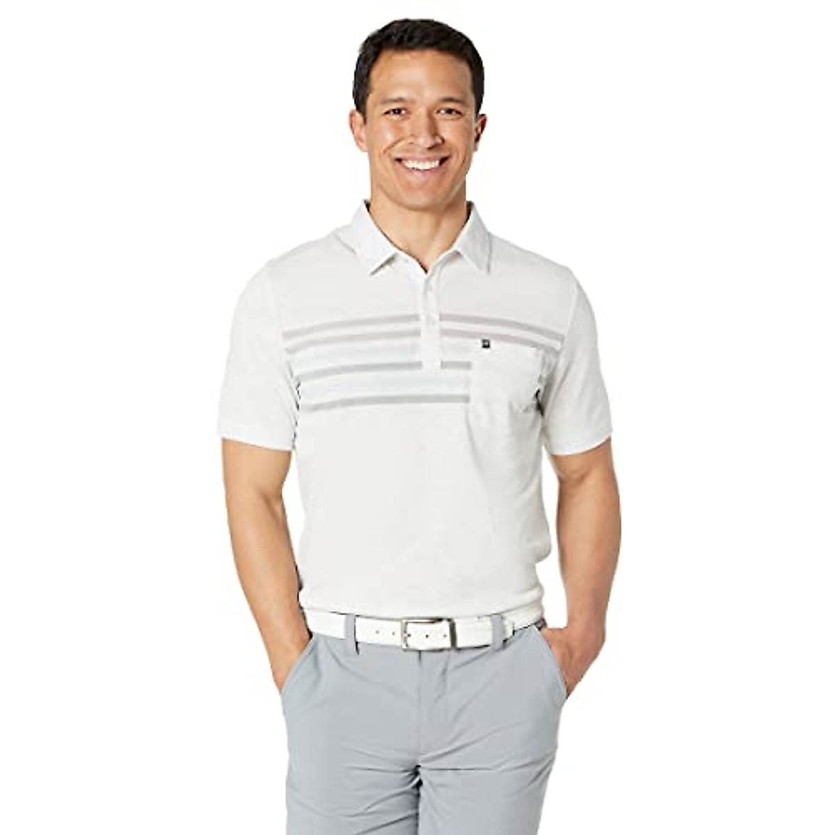 TravisMathew Dixie HWY Heather White XL