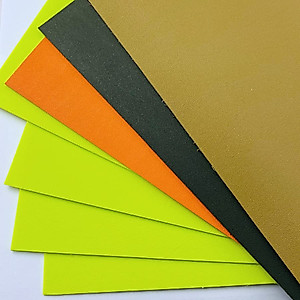 Echeson Thermoplastic K-Sheath K-Sheath Making K-Board DIY Knife Sleeve Materials (Color : Green, Size : 300X200X1.5MM)