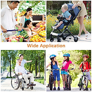 10PCS Stroller Hooks, FULANDL Baby Stroller Accessories Mommy Bag Hooks, Multi Purpose Stroller Organizer for Hanging Diaper Bags, Purse, Shopping Groceries