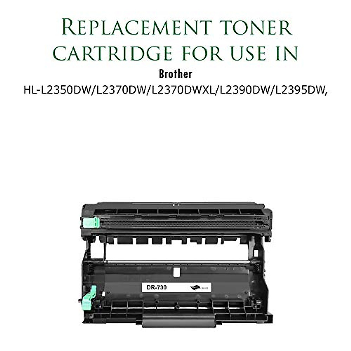 ReManufactured Toner Drum for DR-730 | Compatible Drum Replacement for Brother DCP-L2550DW, Brother MFC-L2710DW/L2730DW/L2750DW/L2750DWXL | Standard Yield Laser Printer by Premium Ink&Toner