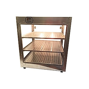 HeatMax Commercial 202024 Countertop Pizza and Food Warmer Display -- MADE IN USA with service and support