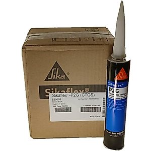Case Sika P2G Auto Glass Urethane, Adhesive, Primerless to Glass 10 Tubes