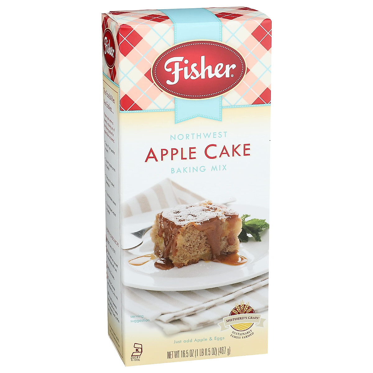 Fisher Northwest Apple Cake Mix, 16.5 OZ (Pack of 3)