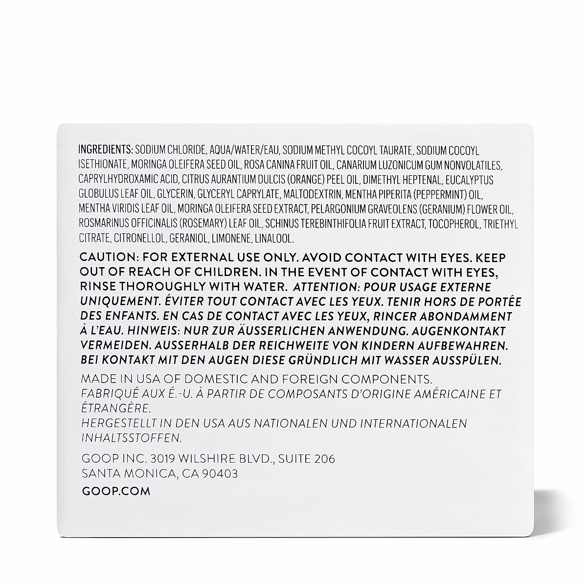 goop Beauty Scalp Scrub Shampoo | Scalp Exfoliator to Detoxify & Purify | Himalayan Salt Scrub, Moringa Oil & Rosehip Oil | Cleanses Hair of Product Buildup, Dirt & Scalp Oil | Silicone & Paraben Free