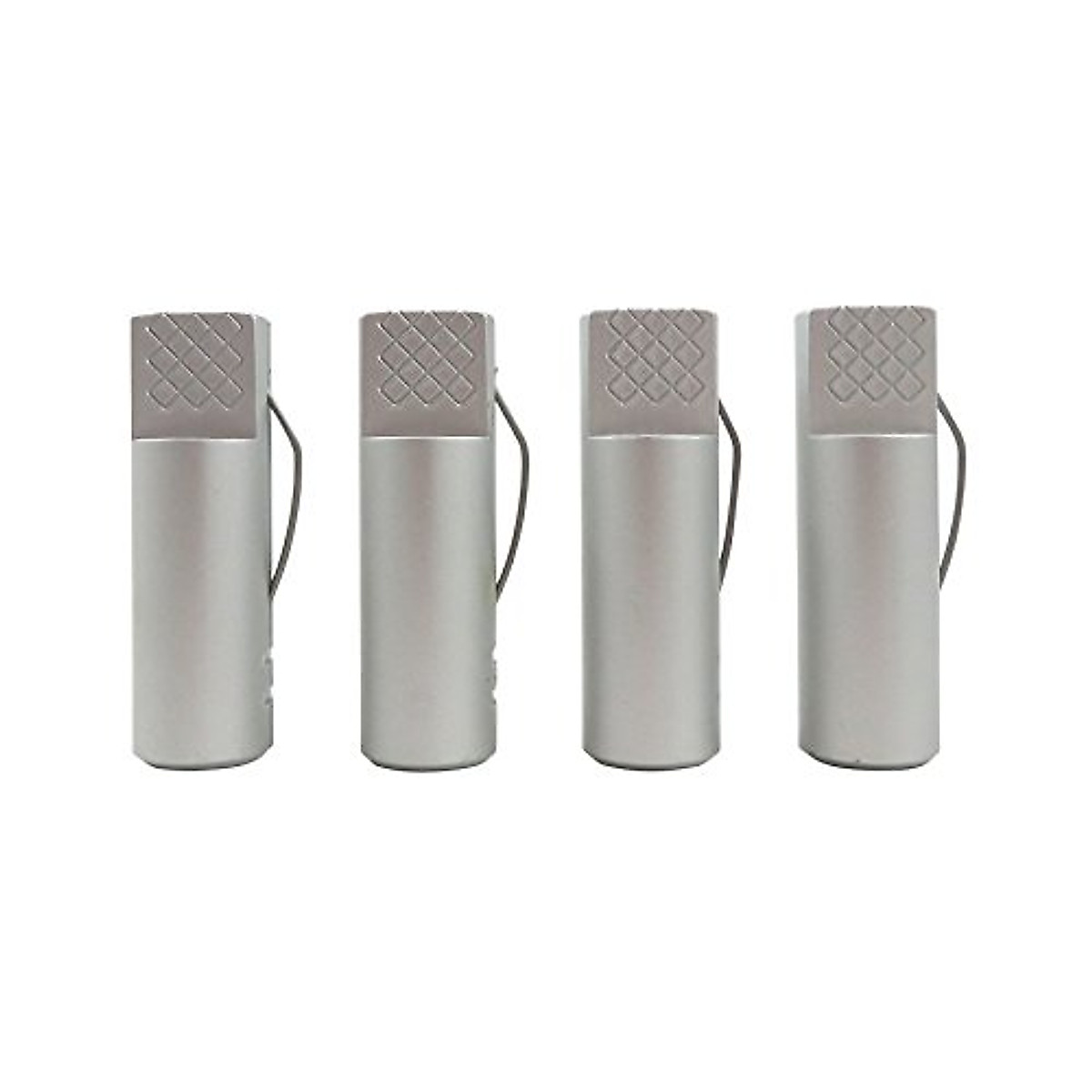 Bundle Taytools 468631 Pack of 4 Each 3/4 x 2-1/4 Inches Bench Dogs Hold Downs for Workbenches, Anodized Aluminum, Side Springs