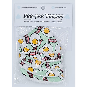 Pee-Pee Teepee Bacon + Eggs- Cello Bag