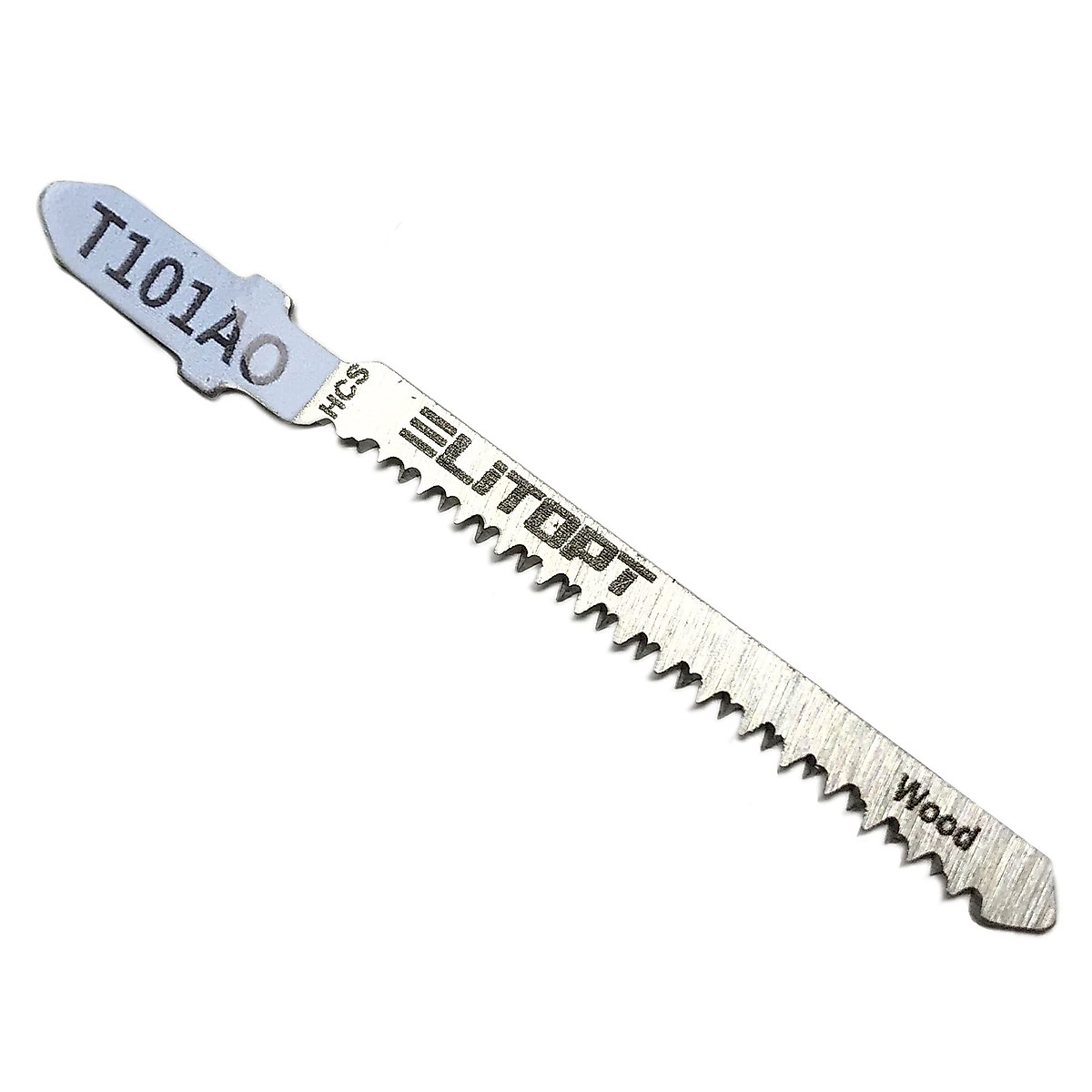 25pcs Jigsaw Blades for Wood T101AO Scroll Blades Clean Curved Cuts 3 in. 20 TPI T Shape Shank T101AO