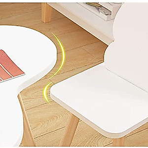 Walnut Wooden Child Desk Chair Set Child Desk Activity Table Study Desk Painting Book Gift Child Dinner Table/Baby Picnic Table