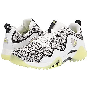 adidas Women's Codechaos 21 Primeblue Spikeless Golf Shoes, Grey One/Core Black/Pulse Lime, 9