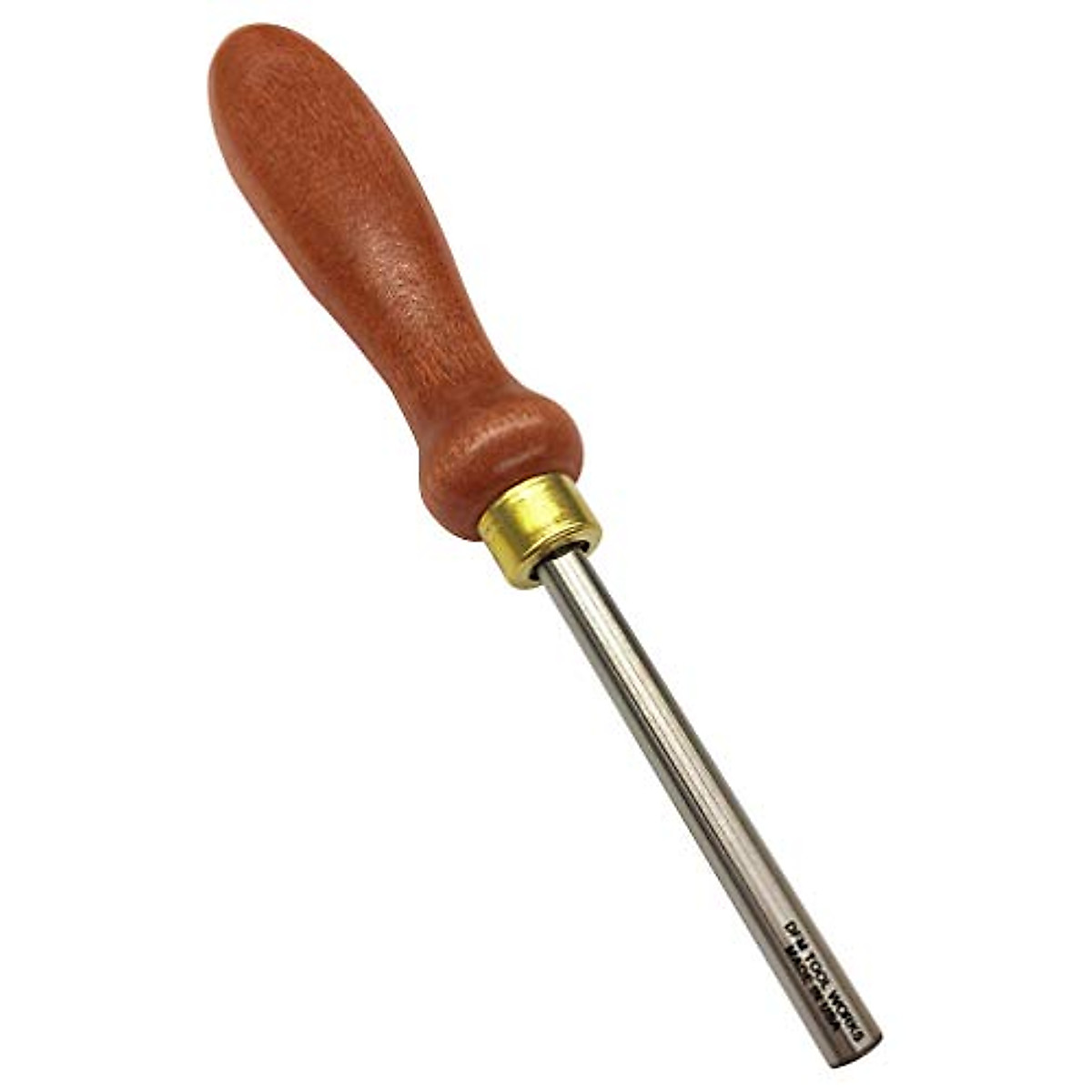 DFM Tool Works Cabinet Scraper Burnisher Tool – MADE IN USA – with Hard Maple Handle and Super Hard High Speed Steel Rod