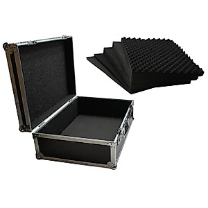 Harmony Audio HCDRC Flight 23" x 16.5" x 7-3/4" Pick & Pluck Foam Utility Locking Case (V2)