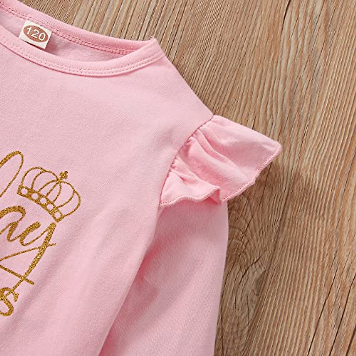 Toddler Kids Baby Birthday Girl Shirt Girls Birthday tee Outfit Toddler Baby 2nd 3rd 4th 5th 6th 7th Princess Vest Long Sleeve T-Shirts Top