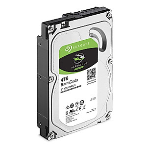 Seagate 4TB BarraCuda SATA 6Gb/s 64MB Cache 3.5-Inch Internal Hard Drive (ST4000DM005) (Renewed)