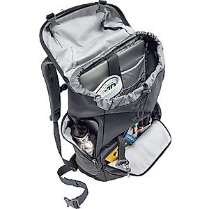 Deuter Unisex_Adult Walker 24 Daypack, Graphite Black, 24 L