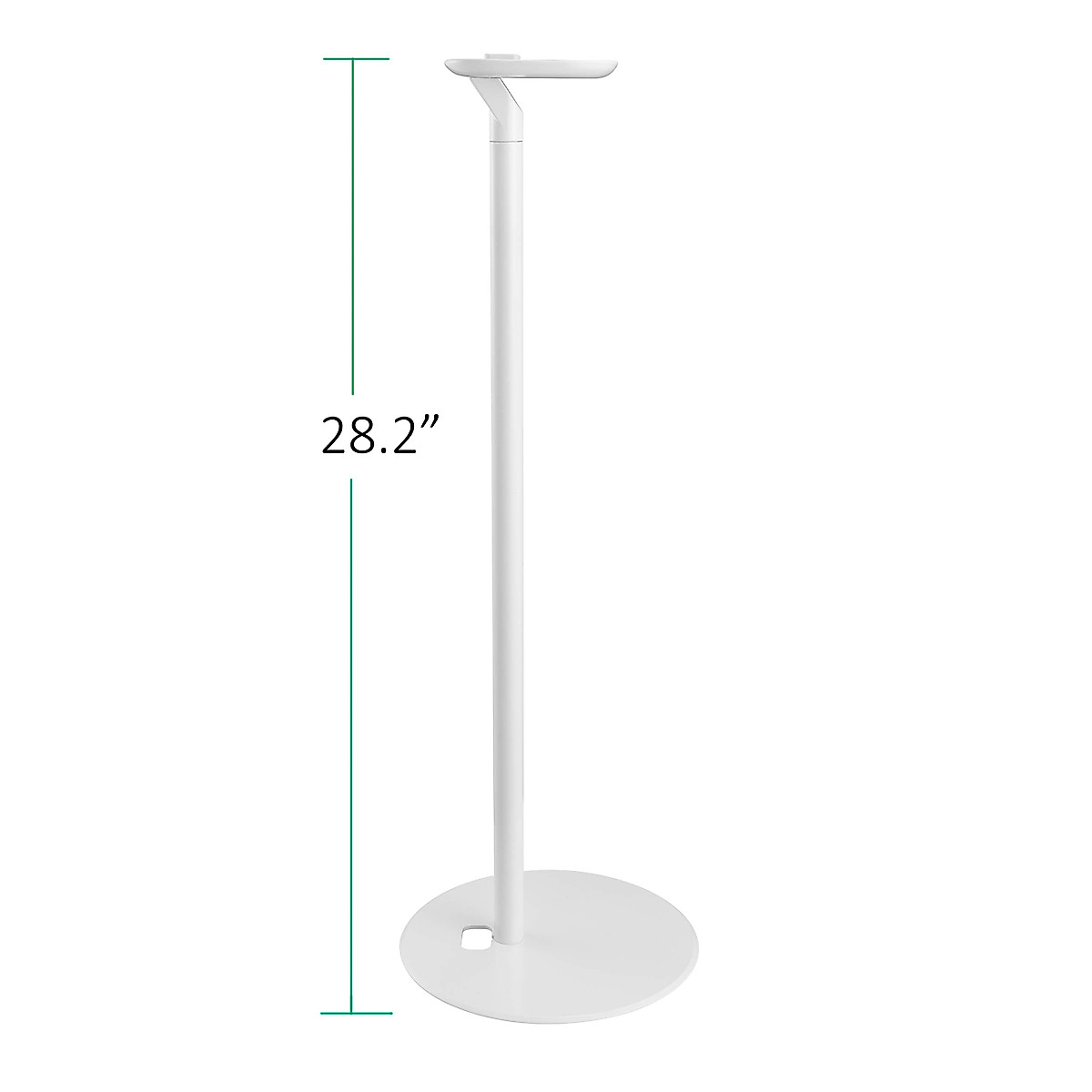 ynVISION.DESIGN Fixed Height Floor Stands Compatible with Sonos One, One SL, and Play:1 Speaker | 2 Pack | YN-ONE Pair (White)