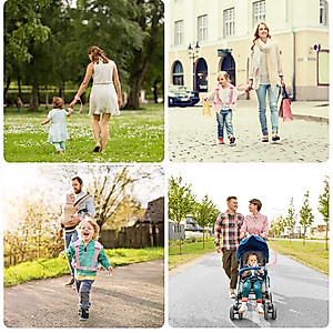 Toddler Leash -Anti Lost Wrist Link for Toddlers -Toddler Harness with Lock for Kids,Baby Leash,Leash for Toddlers,Wrist Leashes,Child Leashes for Toddlers,Upgrade with Reflective Tape Liner for Kids