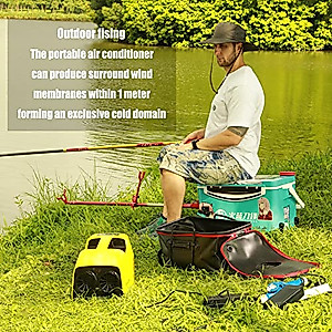 tent air conditioner for camping 2380BTU's of fast cooling 240Wh & light and flexible energy saving camping air conditioner ventless portable air conditioner quiet portable air conditioner