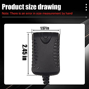 136-9126 Battery Charger - by Huthbrother, Compatible with Toro 22" Lawn Mower Battery Charger, Replaces 114-1588, 104-7401, Fits Battery 106-8397 105-6845 104-7682 104-7903 115-1304 (12V)