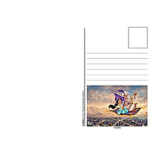 Disney Dreams Collection Thomas Kinkade Studios Disney Princess Color Your Own Postcards