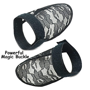 Luwigs Magic Buckle Lace Base for Ponytail with Combs 3pcs 4x4 inch Lace Ponytail Net with Magic Buckle Hair Accessory Ponytail Weaving (3pcs, Black)