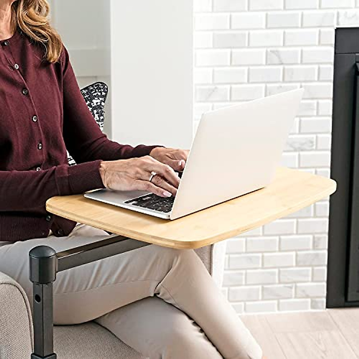 Able Life Universal Swivel TV Tray Table, Portable Laptop Desk, Adjustable Couch Desk for Computers