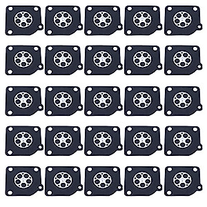 Adefol A015006 Carburetor Metering Diaphragm 25 pcs Replacment parts for ZAMA C1-M2B C1S-E1 C1S-E2 C1S-H4A C1S-H4B C1S-H4C C1S-H8 C1S-H8A C1S-K1D C1S-S3 Garden Power Tools