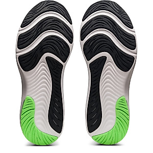 ASICS Men's GEL-PULSE 13 Running Shoes, 11.5, WHITE/BRIGHT LIME